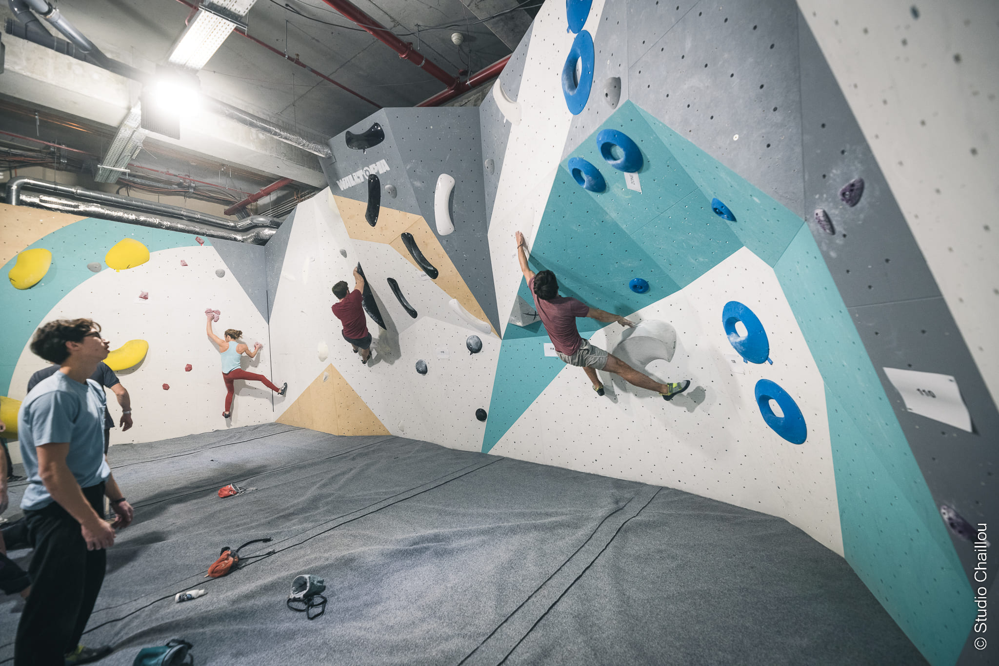 La salle de Climb Up Confluence en photos et vidéos